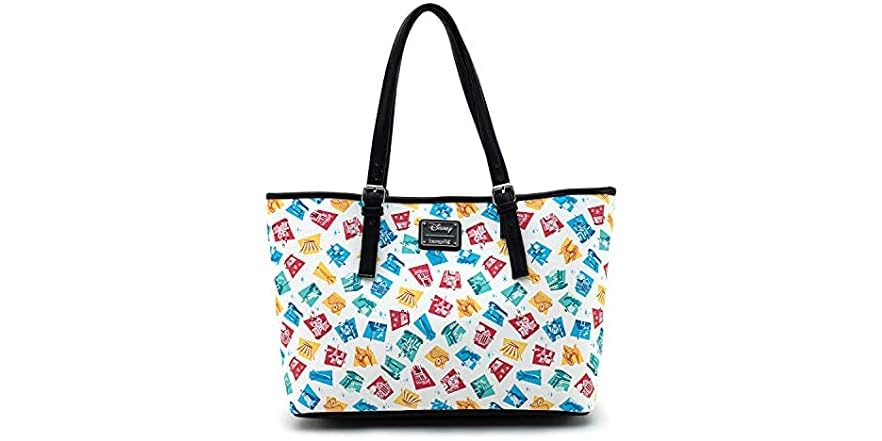 Disneyland Attractions Tote Bag