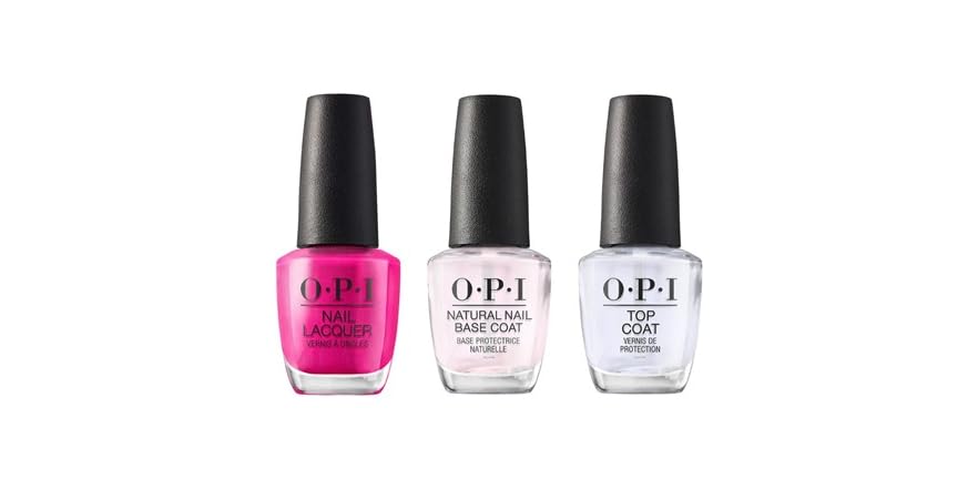 OPI Nail Lacquer Trio Set, La Paz-itively Hot