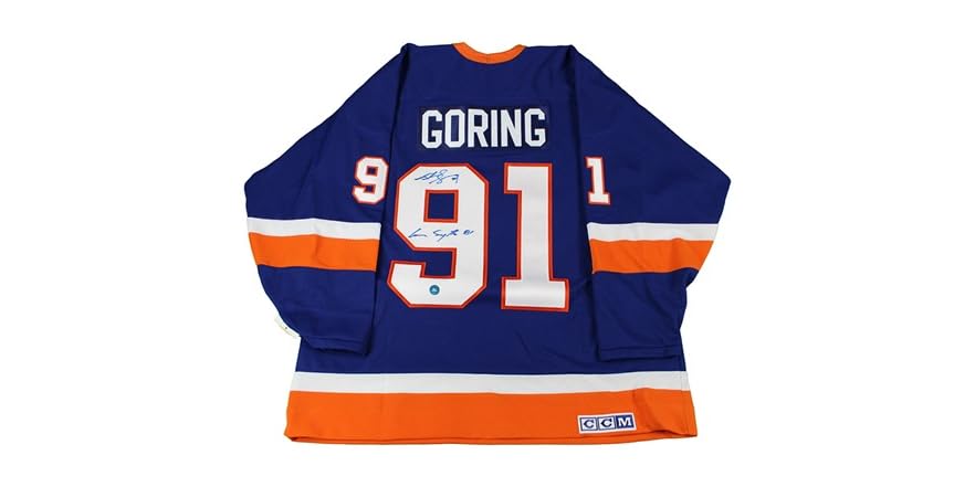 Butch Goring Signed Jersey