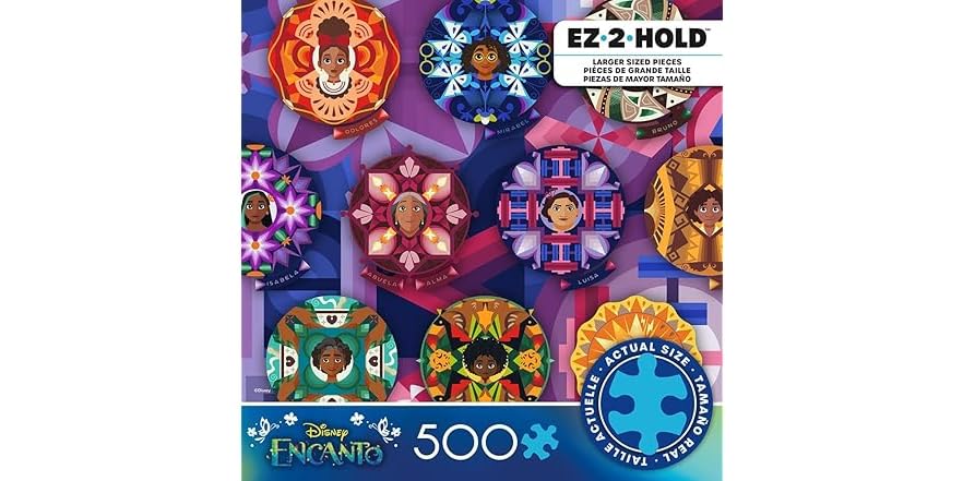 Disney Encanto Mandala Familia 500Pc Puzzle