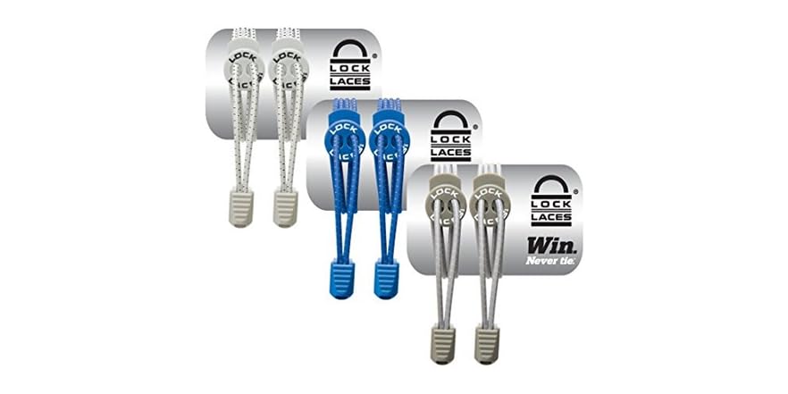 Lock Laces 3-Pairs