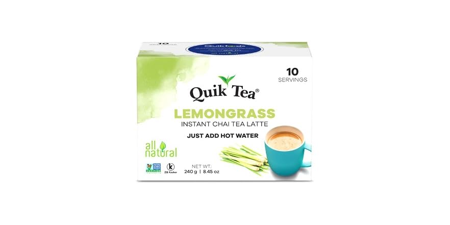 Quik Tea Chai Tea Latte 6 Pack - Sweetened Variety Pack