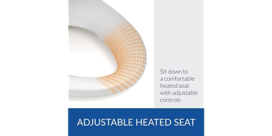 Bio Bidet by Bemis Bio Bidet Bliss BB-1700 Round White Toil
