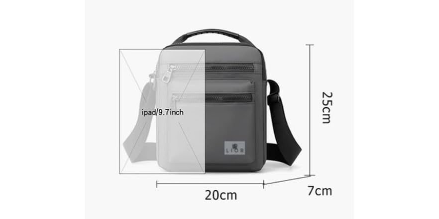 Adjustable Strap Waterproof Shoulder Bag
