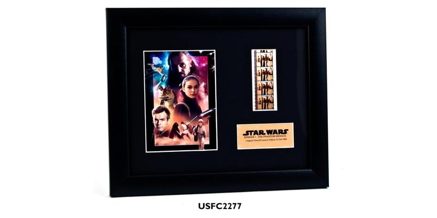 Framed Star Wars Film Cells