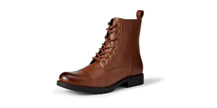 Amazon Essentials Mens Cap Toe Combat Boots