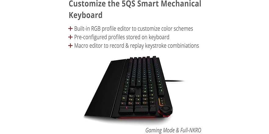 Das Keyboard 5QS Smart RGB Mechanical Keyboard