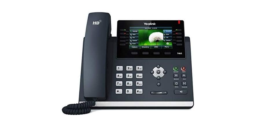 Yealink SIP-T46S IP Phone w/ 16 Line w/ Ethernet