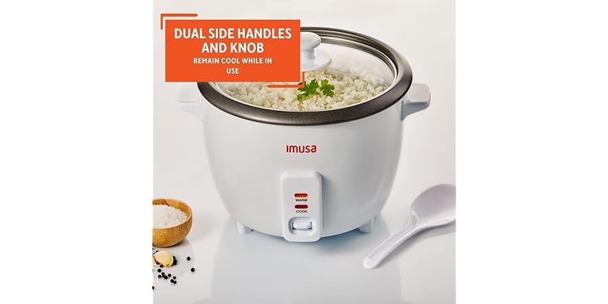 IMUSA Electric Nonstick Rice Cooker