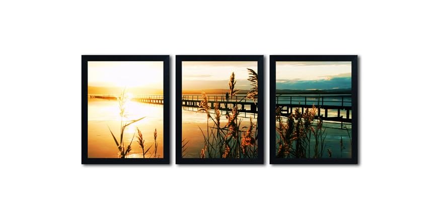 3-Piece Framed Set - 6 Styles