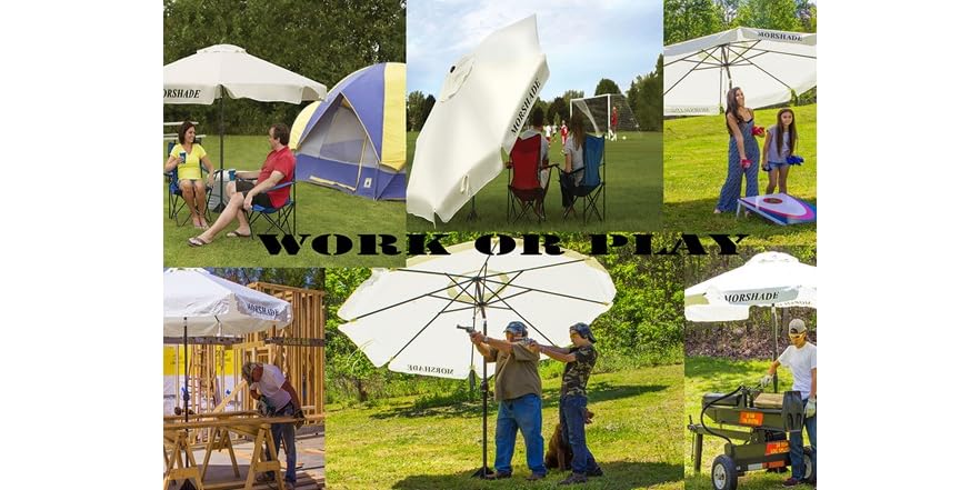 Morshade 180 Patio Beach & Portable Stable Shade