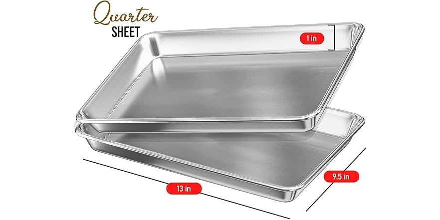 Eatex Aluminum Baking Sheet, 9x13