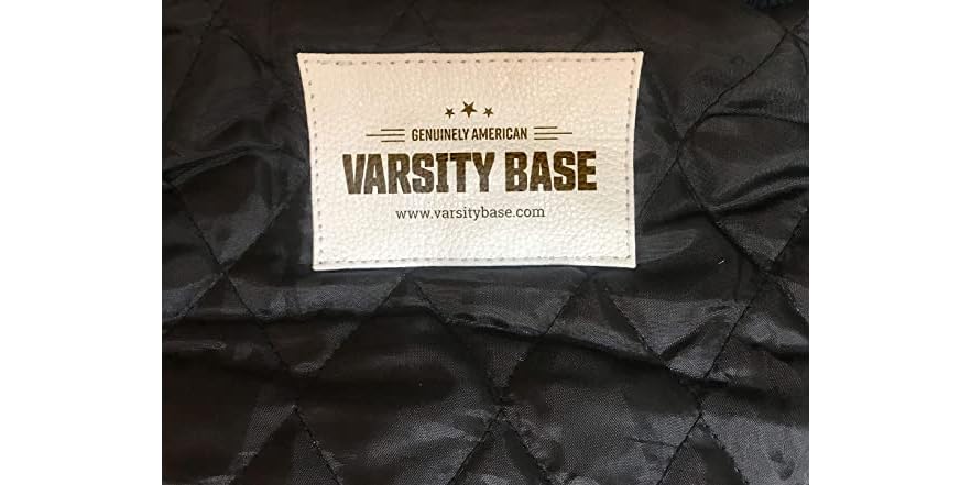 Varsity Base Letterman Jacket, Small