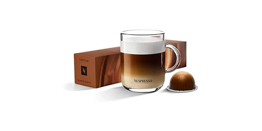 (60 Count) Nespresso Bianco Forte Vertuo Pods