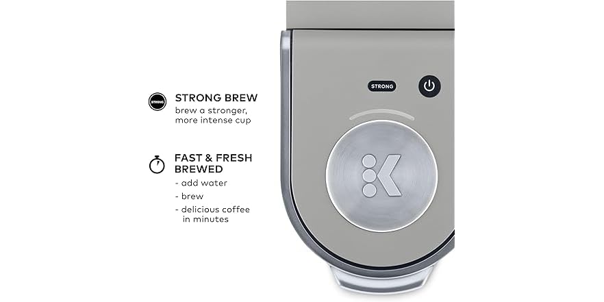 Keurig K-Mini Plus Single Serve K-Cup Pod Coffee Maker, with (Open Box)