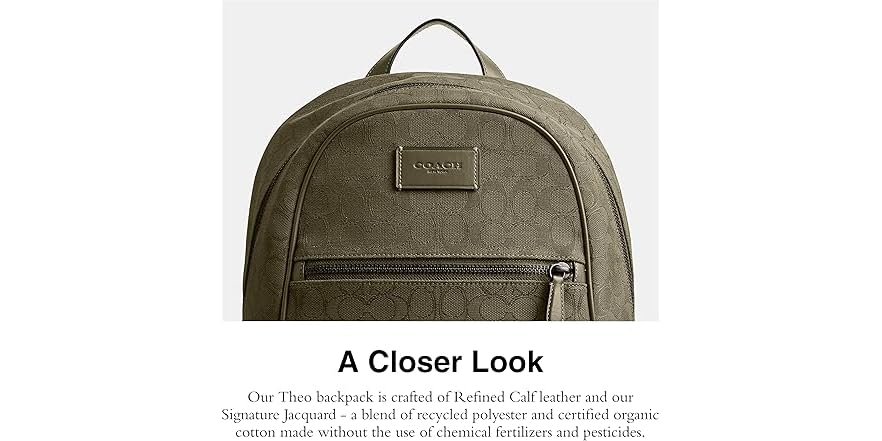 Coach Men's Theo Backpack Jacquard