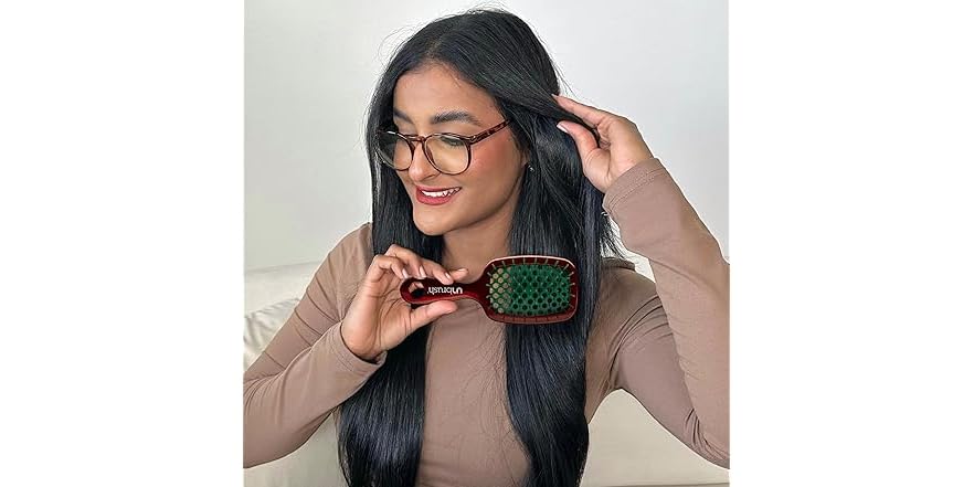 UNbrush Mini Holiday Hair Brush for Pain