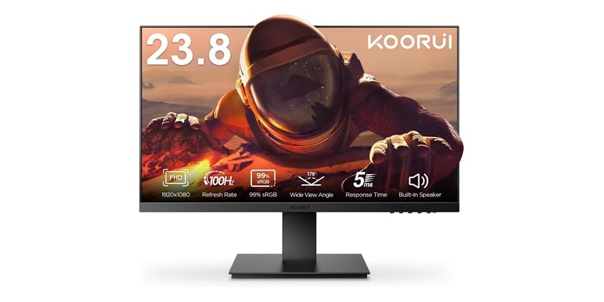 KOORUI 24" FHD LCD Monitor (Open Box)