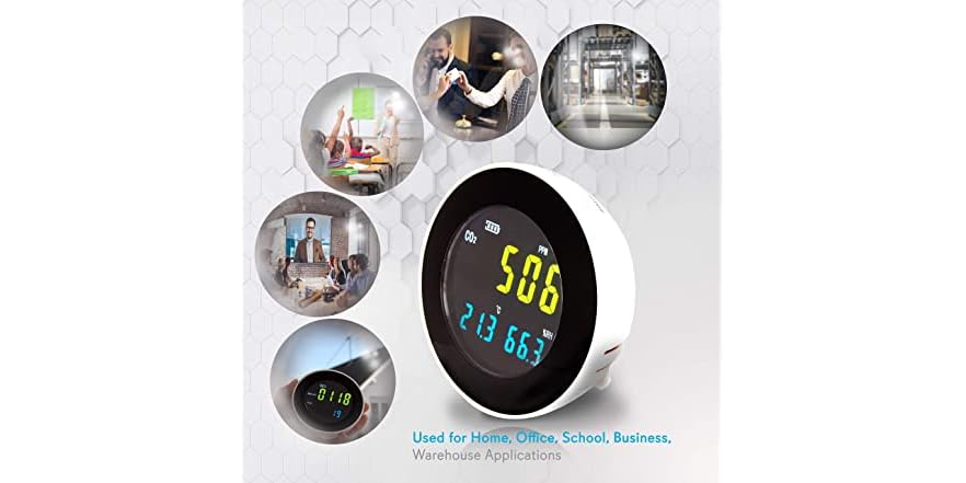 Smart Digital Indoor Air Quality Monitor