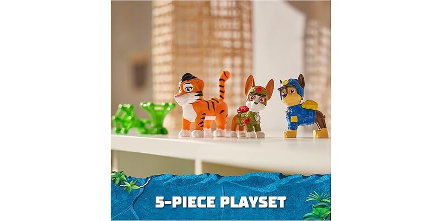 Paw Patrol: Jungle Pups Chase, Tracker & Tiger Action Figures