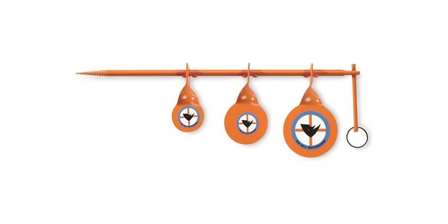 Triple Tree Spinner Steel Shooting Target