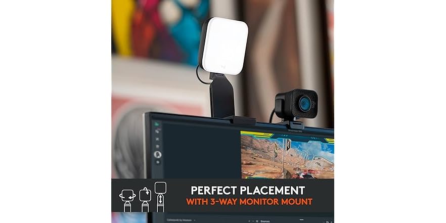 Logitech Litra Glow Premium LED Streaming Light