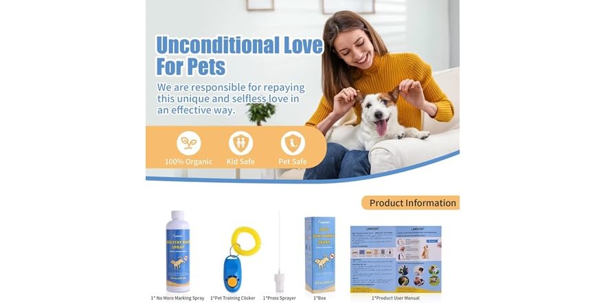 2 Pack Dog Potty Training Anti-Pee Spray