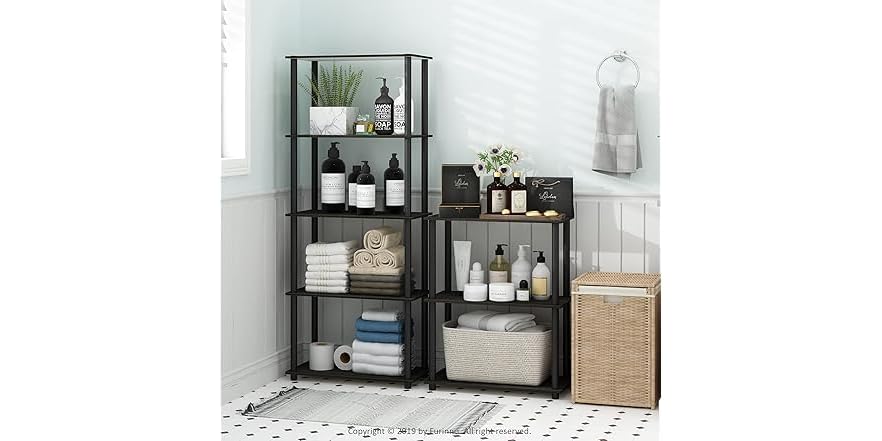 Furinno Turn-N-Tube 4-Tier Display Rack