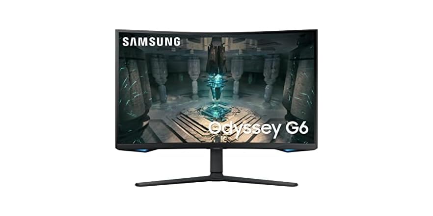 (NEW) Samsung 32" Odyssey QHD G65B Curved Gaming Monitor