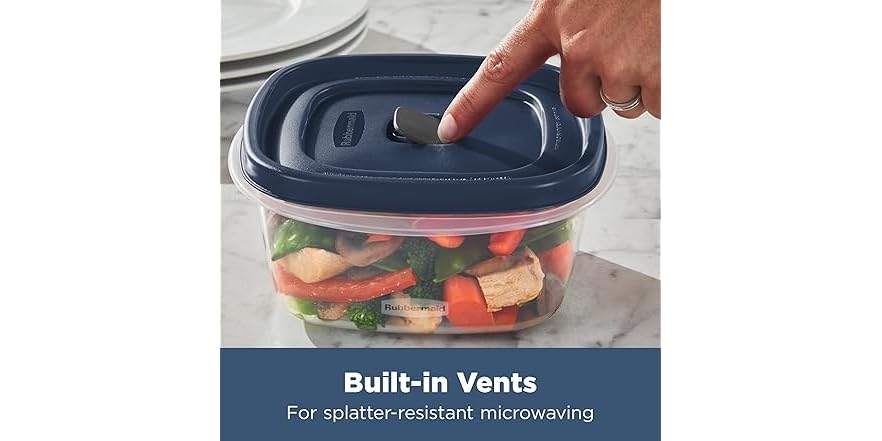 Rubbermaid Easy Find Lids® Food Storage Set