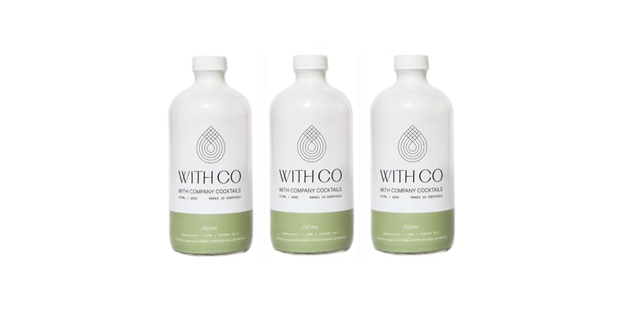 (3 Pack) WithCo Premium Cocktail Mix - Paloma