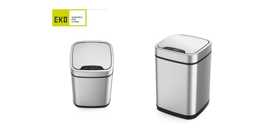 EKO Motion Sensor Trash Can, 6 L