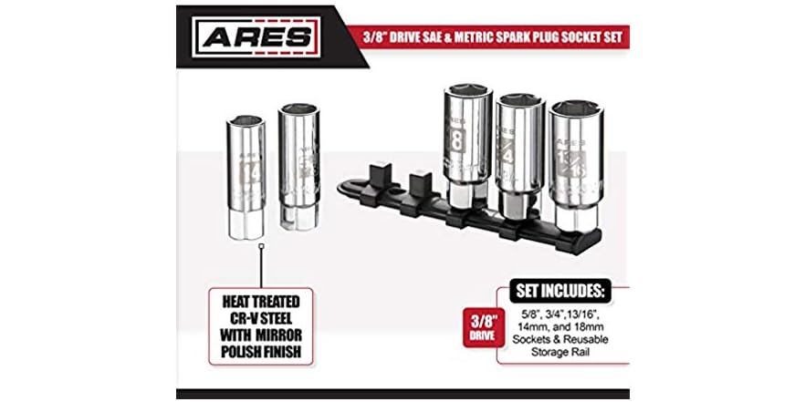 ARES High Visibility Spark Plug Set