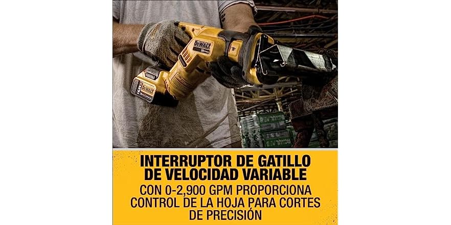 DEWALT DCS387B 20V MAX Reciprocating Saw Tool Only