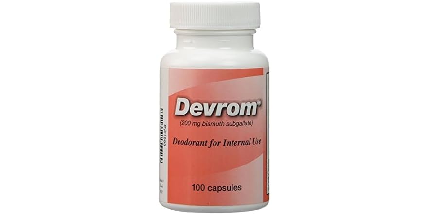 DEVROMA® Bismuth Subgallate 200mg Caps