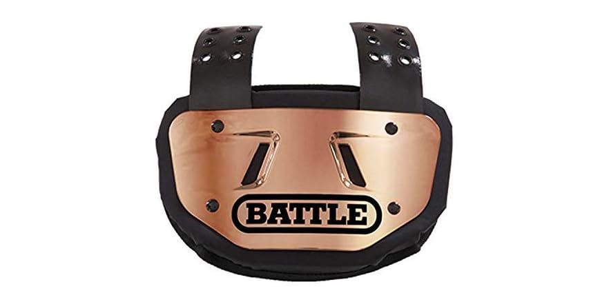 Battle Youth Chrome Football Back Bone Plate