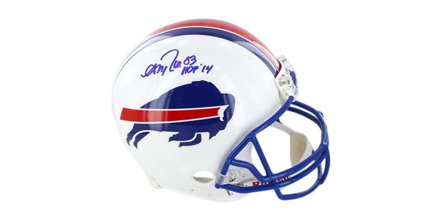 Andre Reed Signed Bills Helmet, Hof 14