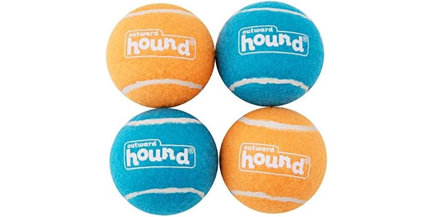 Outward Hound Tennis Ballz Fetch Dog Toy