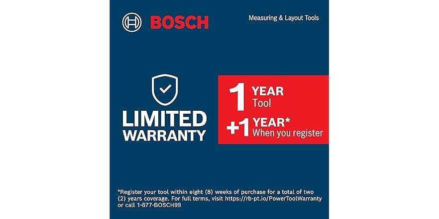 BOSCH GLM400CL 400 Ft Blaze Outdoor Connected Laser