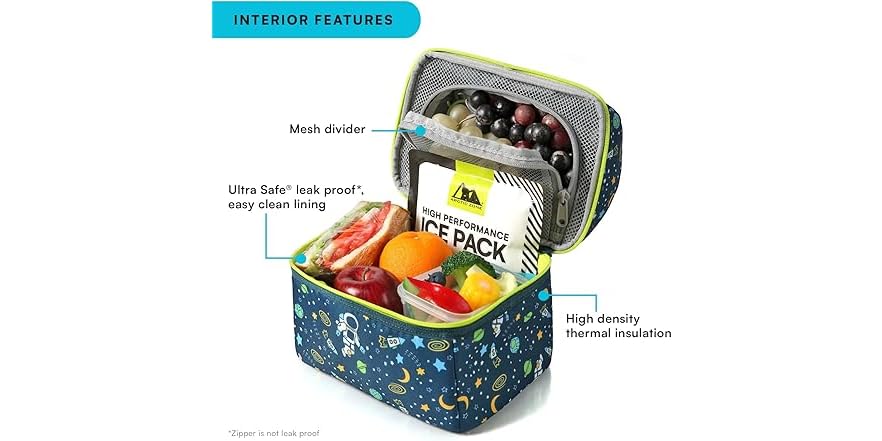 Arctic Zone Kids Lunch Bucket Combo with