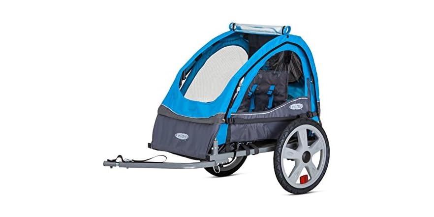 Instep 12-QE104A Instep Bike Trailer, Single Blue (Open Box)