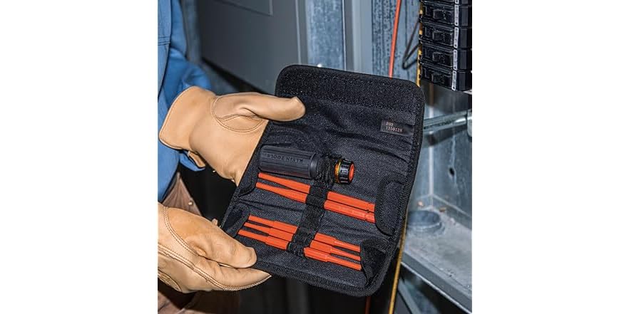 Klein Tools 32288 Insulated 8-in-1 Screwdriver Set
