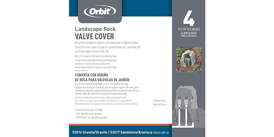 Orbit Granite Sprinkler Valve Cover