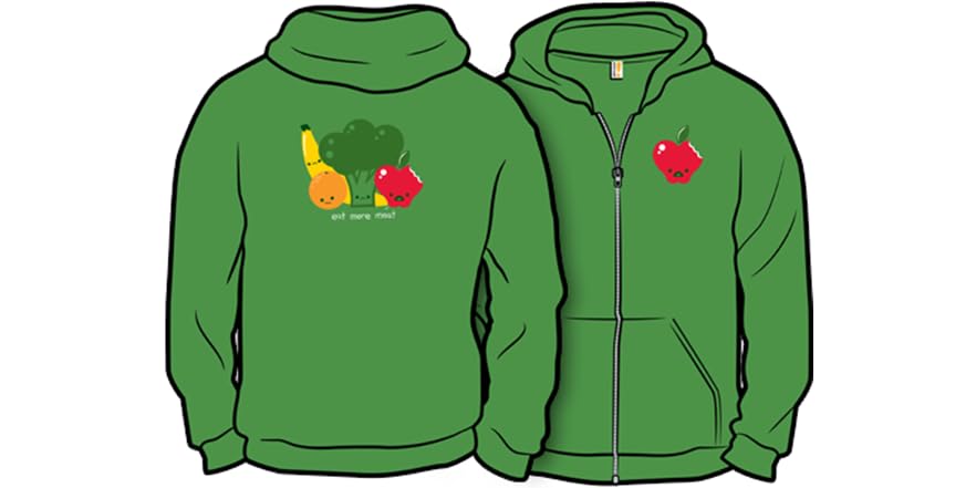 Eat more meat Zip-Up Hoodie