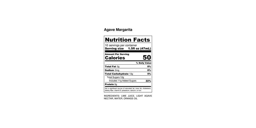 (3 Pack) WithCo Premium Cocktail Mix Agave Margarita