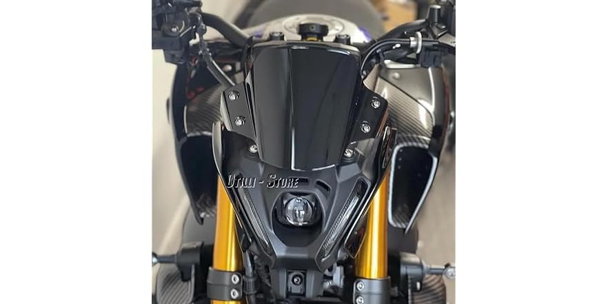 Motorcycle Acrylic Windshield for MT-09 2021-2023