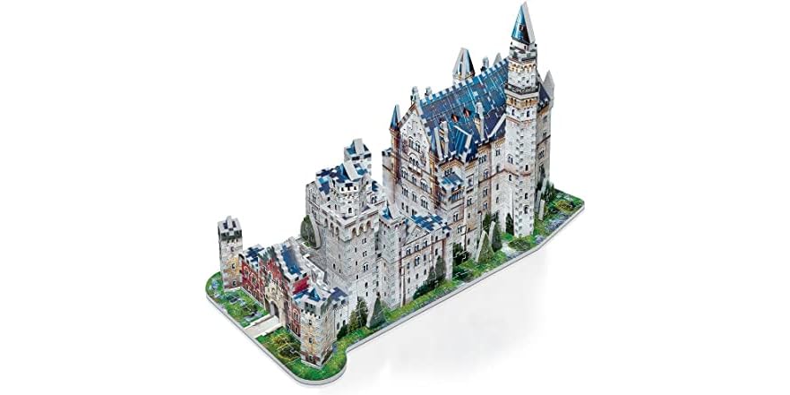 Neuschwanstein Castle 3D Jigsaw Puzzle