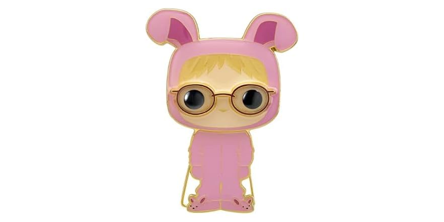 A Christmas Story Ralphie Bunny Pin