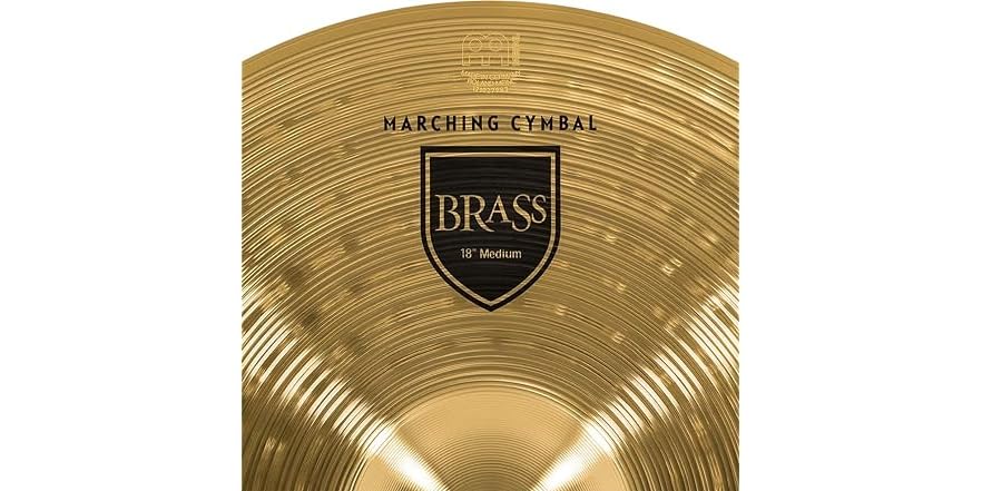 Meinl Cymbals Meinl 18” Marching Cymbal Pa