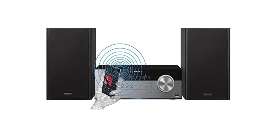 Sony CMTSBT100 Micro Music System with Bluetooth
